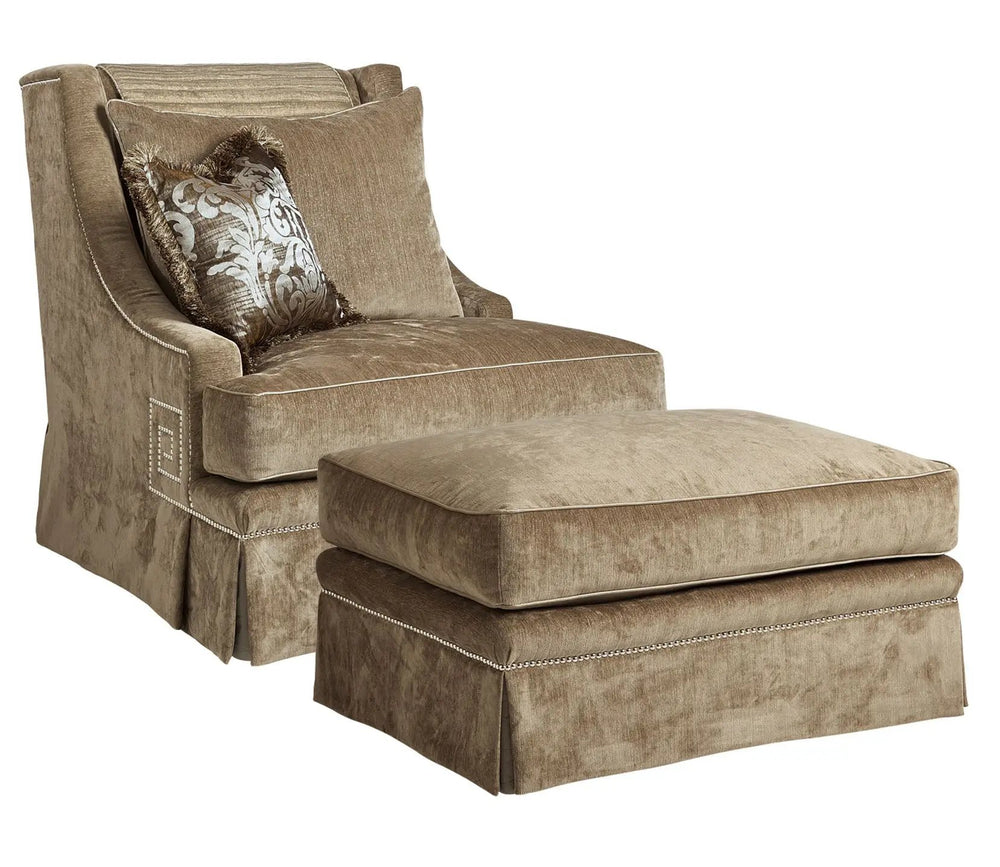Luxury Ottomans & Pouffs by Marge Carson - Exquisite Comfort