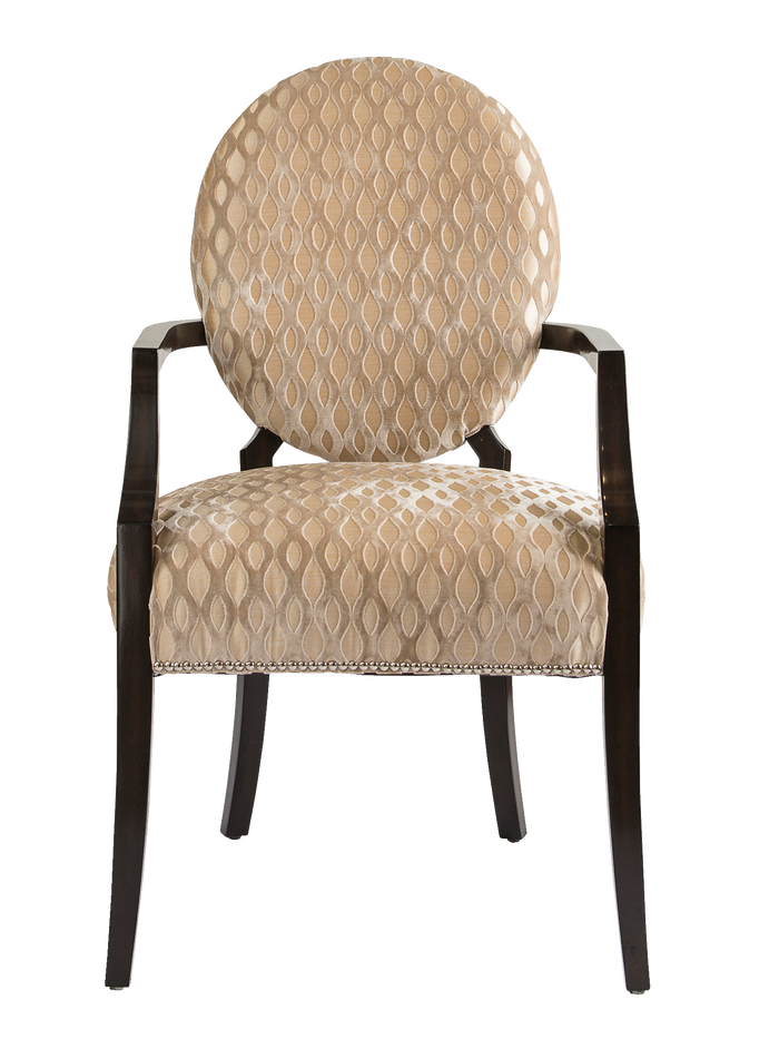 Upholstered Dining Chairs by Marge Carson - Luxury Seating