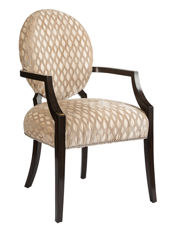 Upholstered Dining Chairs by Marge Carson - Luxury Seating